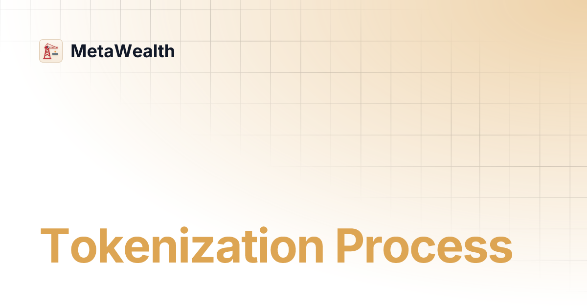 Tokenization Process | MetaWealth